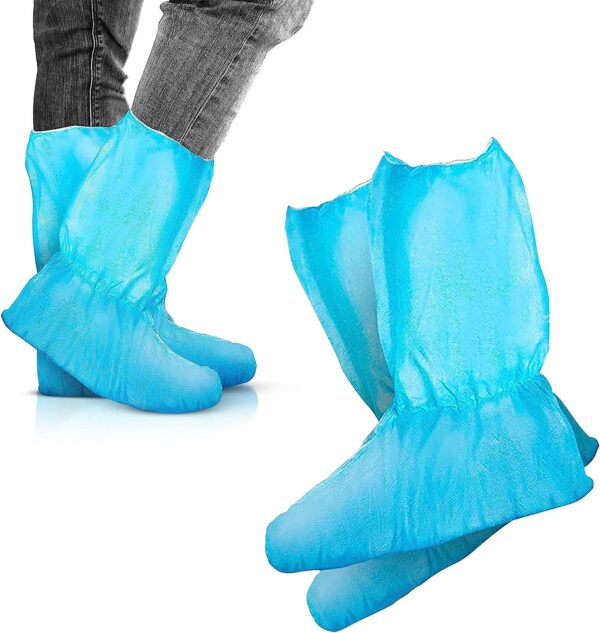 Buy Blue Boot Covers Durable PP 50 GSM 18