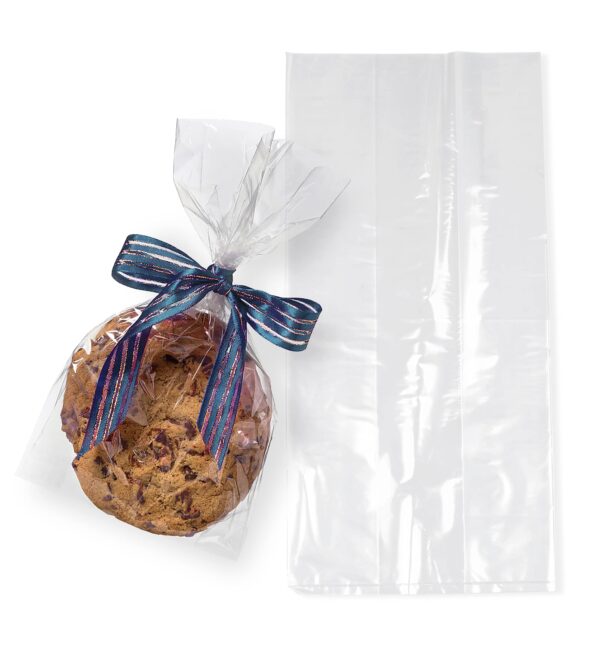 Buy Clear Plastic Gusseted Bags 4x2x8 Side Gusset Bags